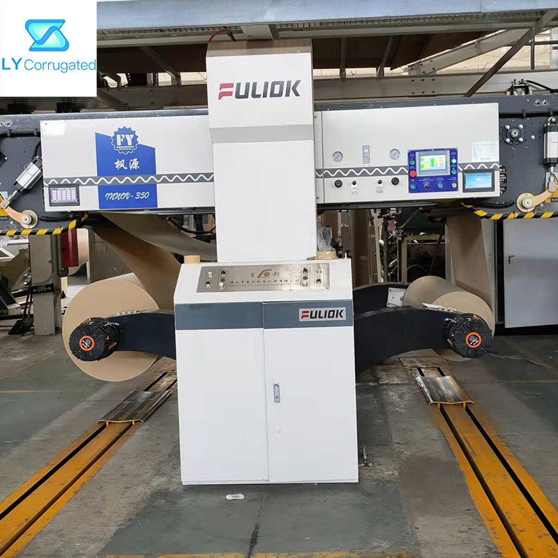 Pneumatic Brake High Speed Auto Roll Splicer For Corrugated Production Line