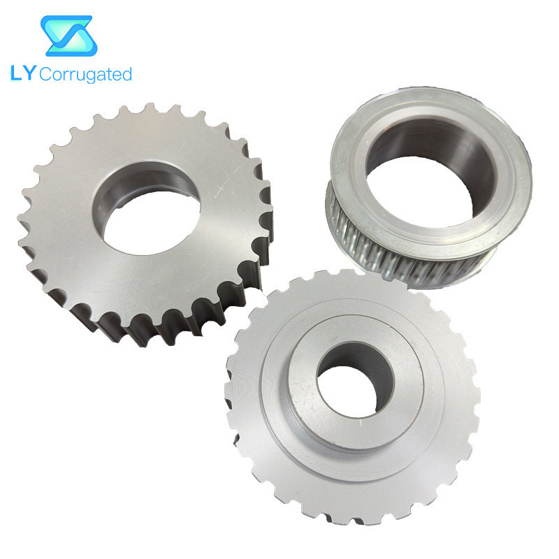 Galvanized Carton Machine Spare Parts Straight Bore Synchronous Pulley ...