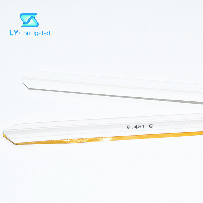 0.3*1.4mm Box Making Flatbed Die Cutting Machine Parts Double Channel ...