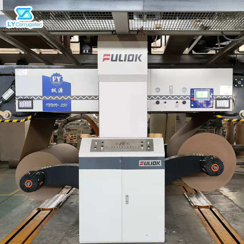 2200mm Corrugated Cardboard Production Line PLC Control Corrugator Splicer