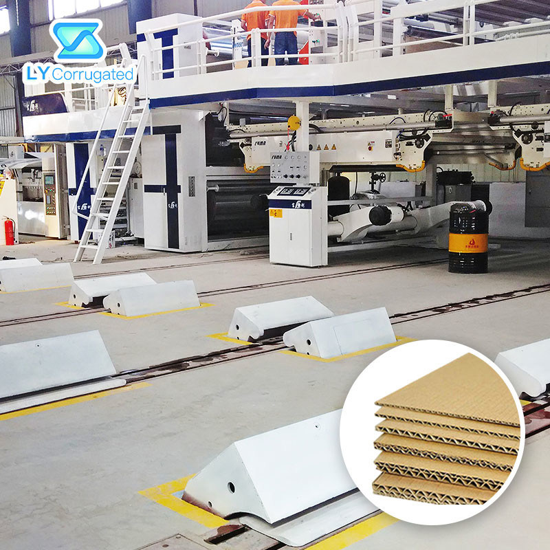 7 Ply Corrugated Board Production Line 2800mm 200m/Min Operating Speed