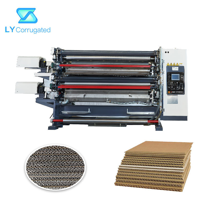 3 5 7 Ply Corrugated Cardboard Machine Grinded Glue Applying Box Maker ...