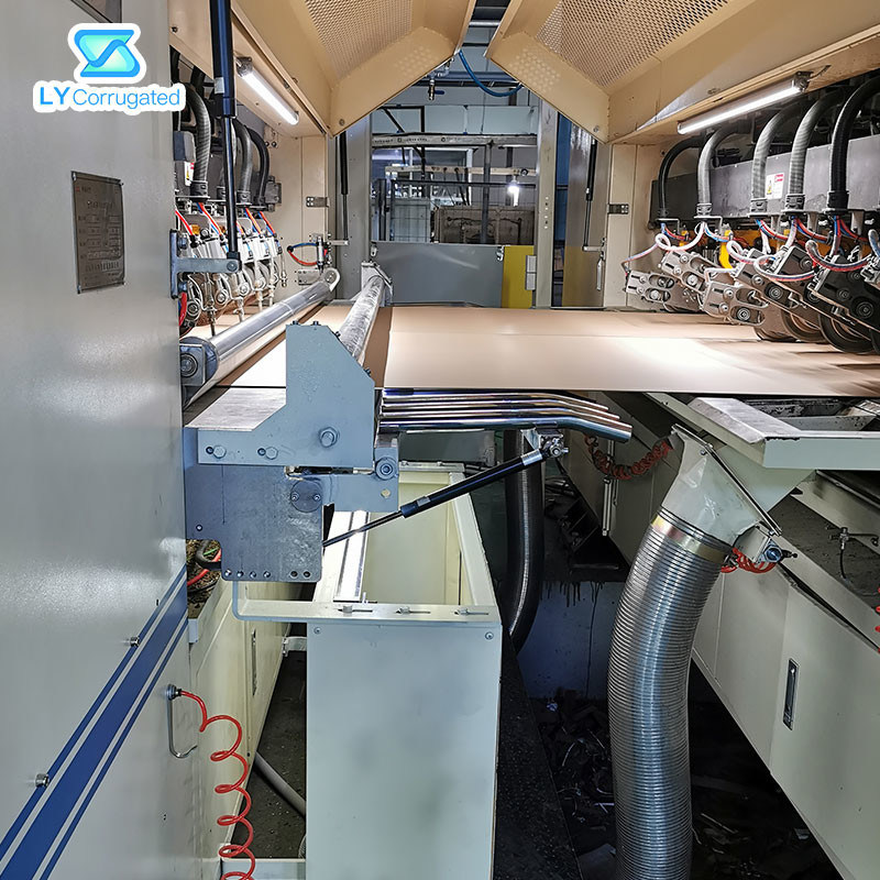 Slitter Scorer Web Tension Control System 1800mm Cardboard Web Size