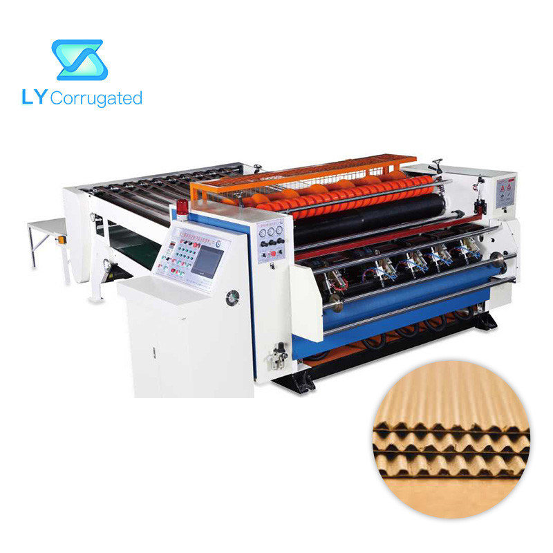 2 Ply Corrugated Cardboard Machine Vertical Horizontal All In One ...