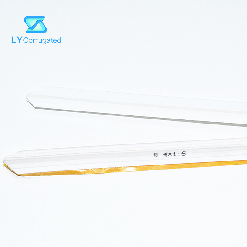 0.3*1.4mm Box Making Flatbed Die Cutting Machine Parts Double Channel ...