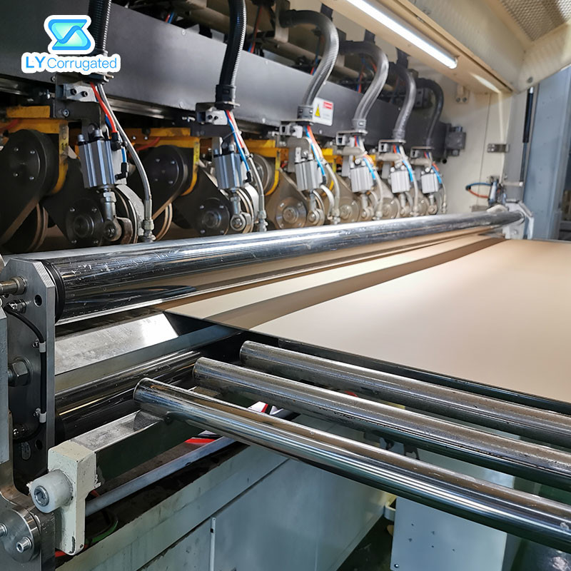 High Precision Web Tension Control System 1800-2200mm Cardboard Web Size