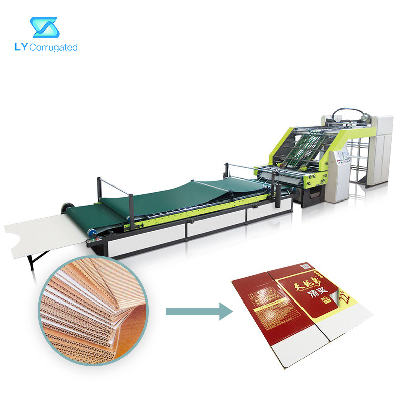 11kw Corrugated Box Lamination Machine 1450x1300mm Paper Size