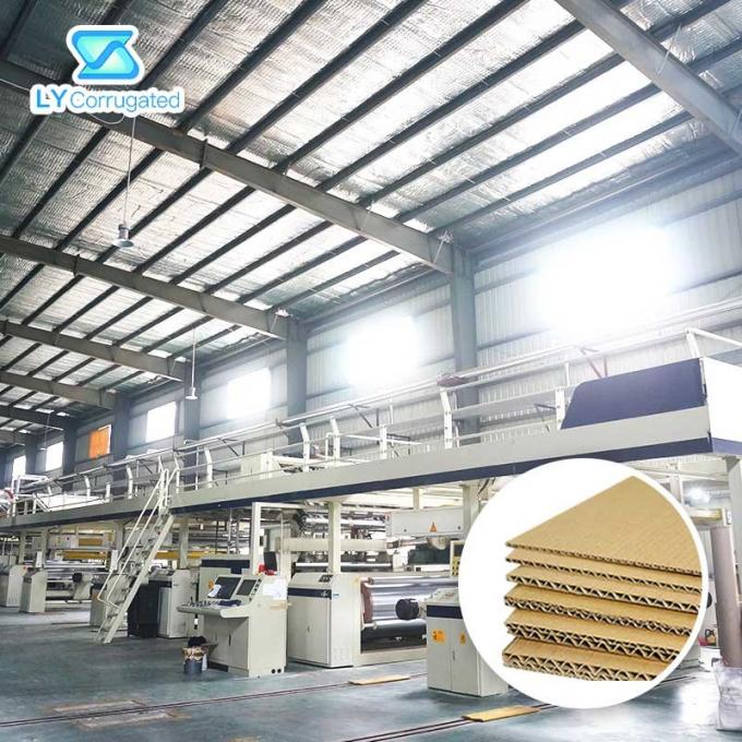 2 3 5 7 9 Ply Corrugated Carton Box Production Line 1400mm To 2800mm