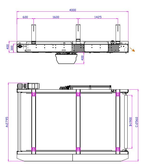 Servo Motor Control Automatic Paper Splicer For Gypsum Board Production ...